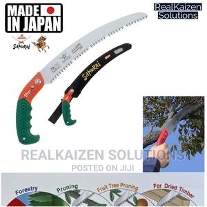 Japan SAMURAI Heavy-Duty 13" Curved Pruning Saw and Scabbard in Central ...