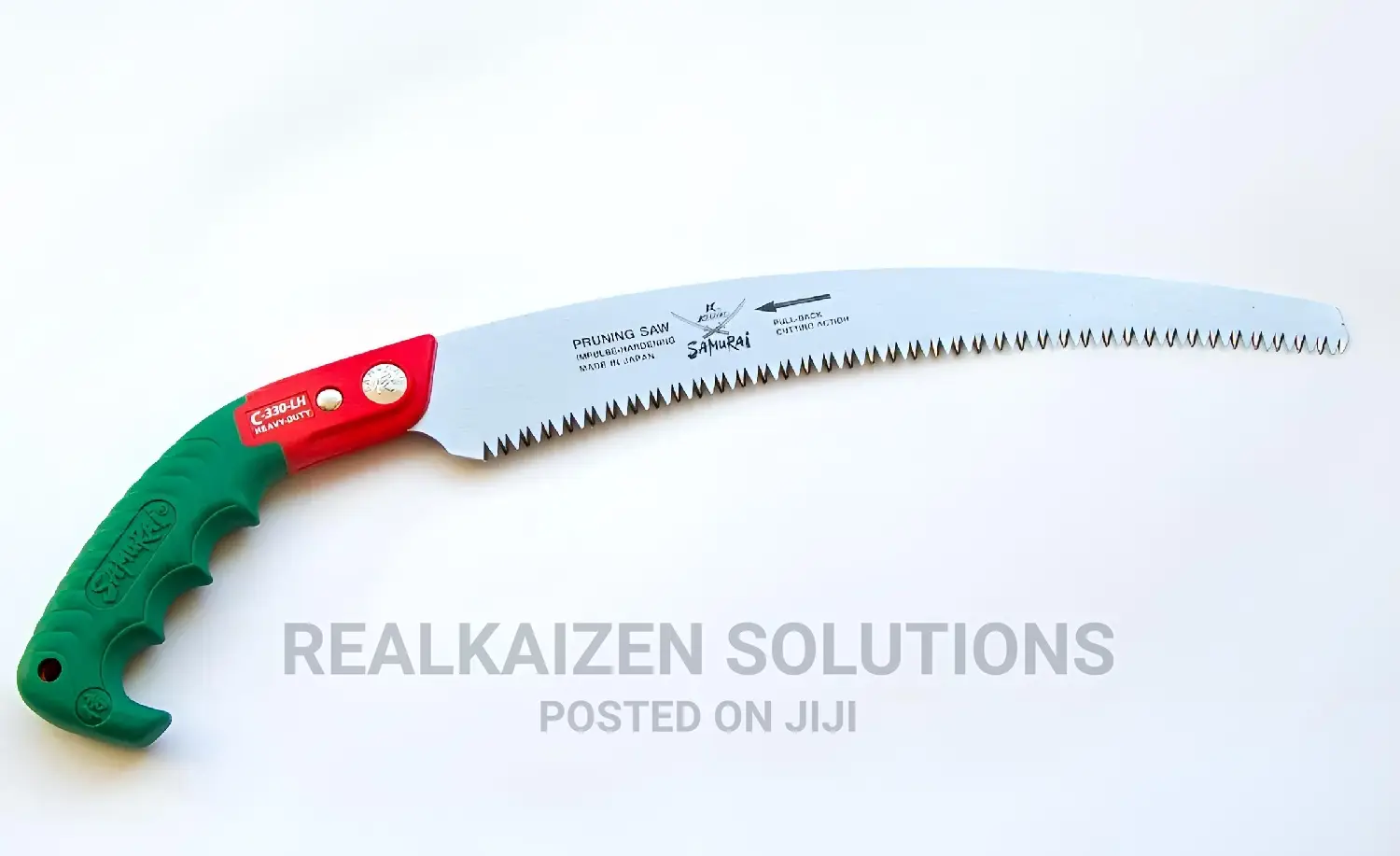 Japan SAMURAI Heavy-Duty 13" Curved Pruning Saw and Scabbard in Central ...