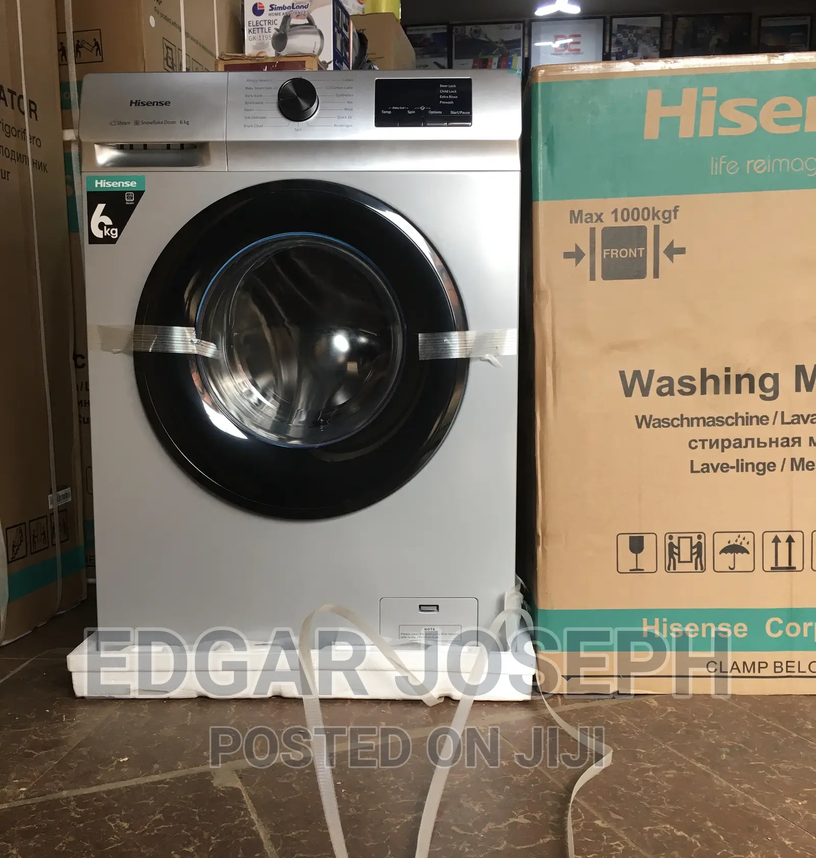 Hisense 6 Kg Washing Machine in Central Division - Home Appliances, Edgar Joseph | Jiji.ug