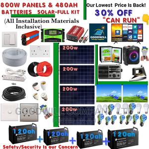 800w Solar System Full Kit / 800w German Solar Kit in Central Division ...