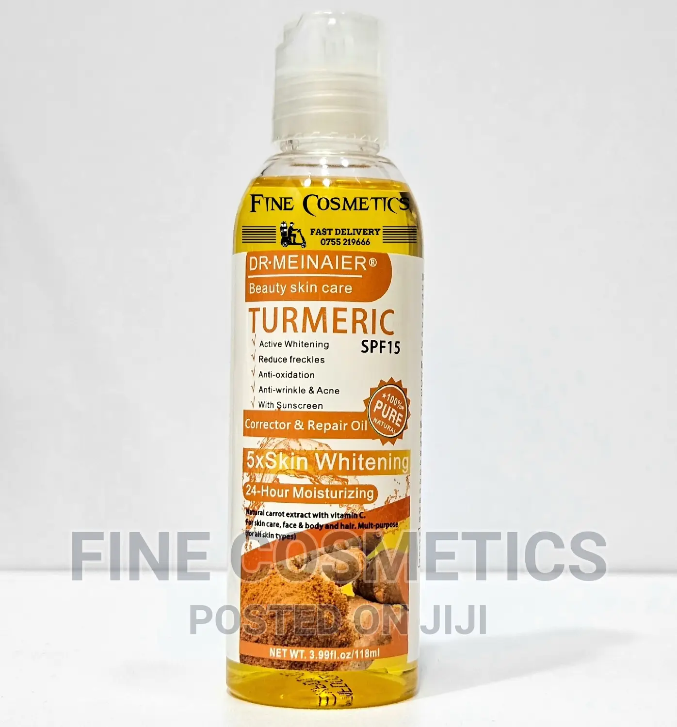 Dr MEINAIER 100% Pure Turmeric Oil / Serum 5X Skin Whitening in Central ...