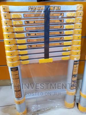 Ingco Aluminum Telescopic 10 Steps Ladder. in Central Division - Hand ...