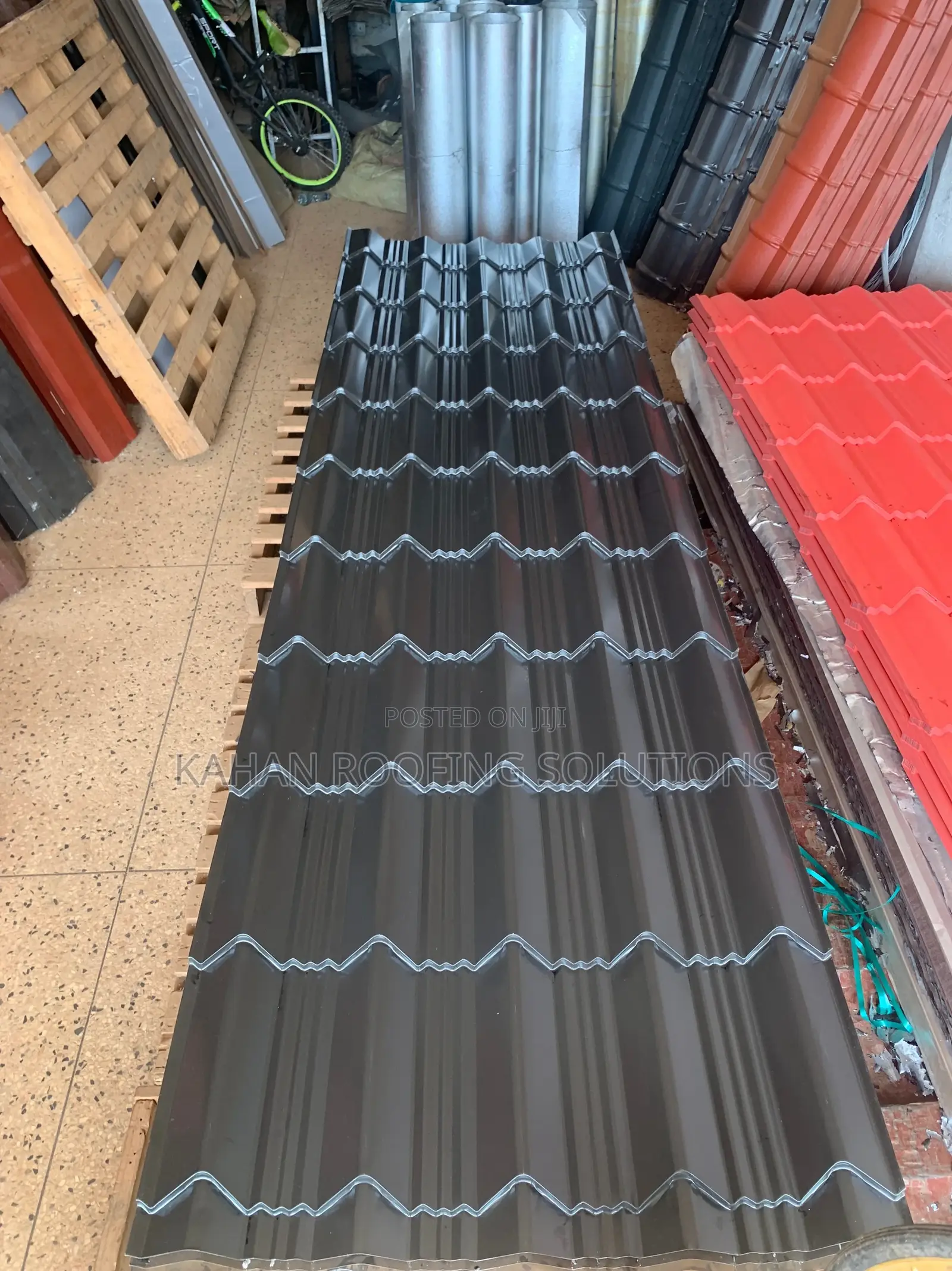 Versatile Black Gauge 30 Iron Sheets for sale - Kahan Roofing Solutions ...