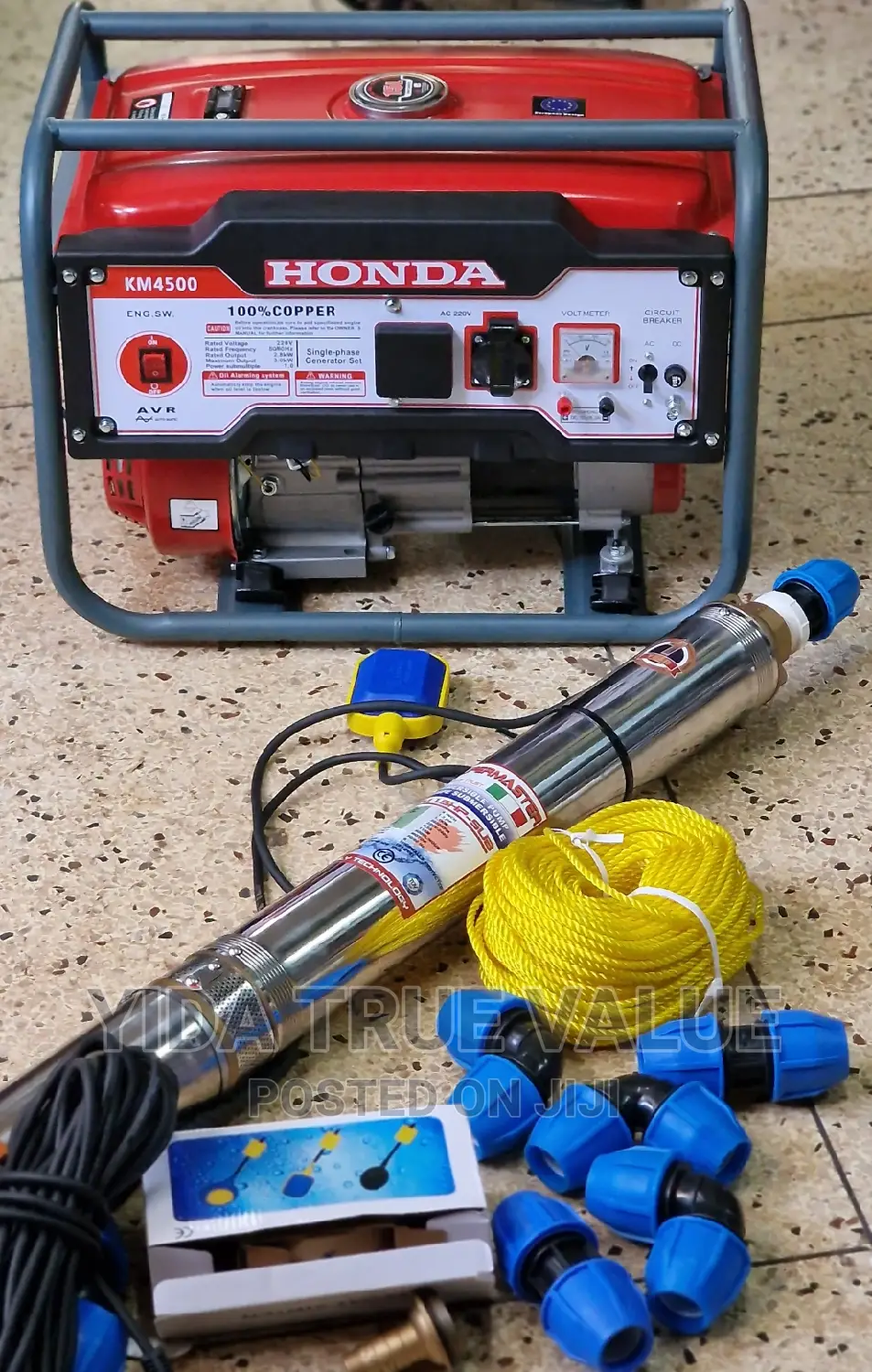Generator and Water Pump Full Package for sale - yida true value ...