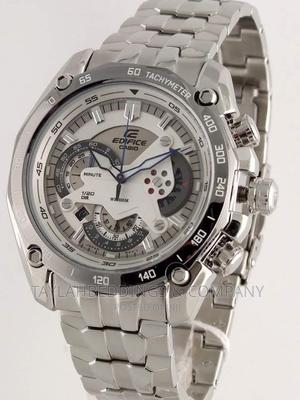 Casio Edifice Men's White Dial Stainless Steel Chronograph in Central ...