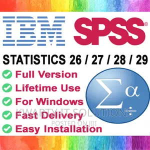 Ibm Spss Statistics Software in Uganda for sale Prices on Jiji.ug