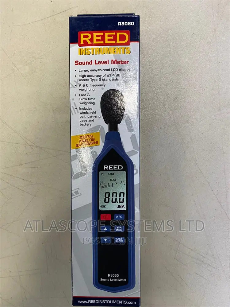 REED Instruments R8060 Sound Level Meter With Bargraph, in Central ...