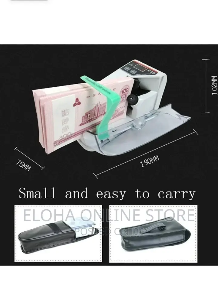 Portable Handy Mini Bill Counter in Central Division - Store Equipment ...
