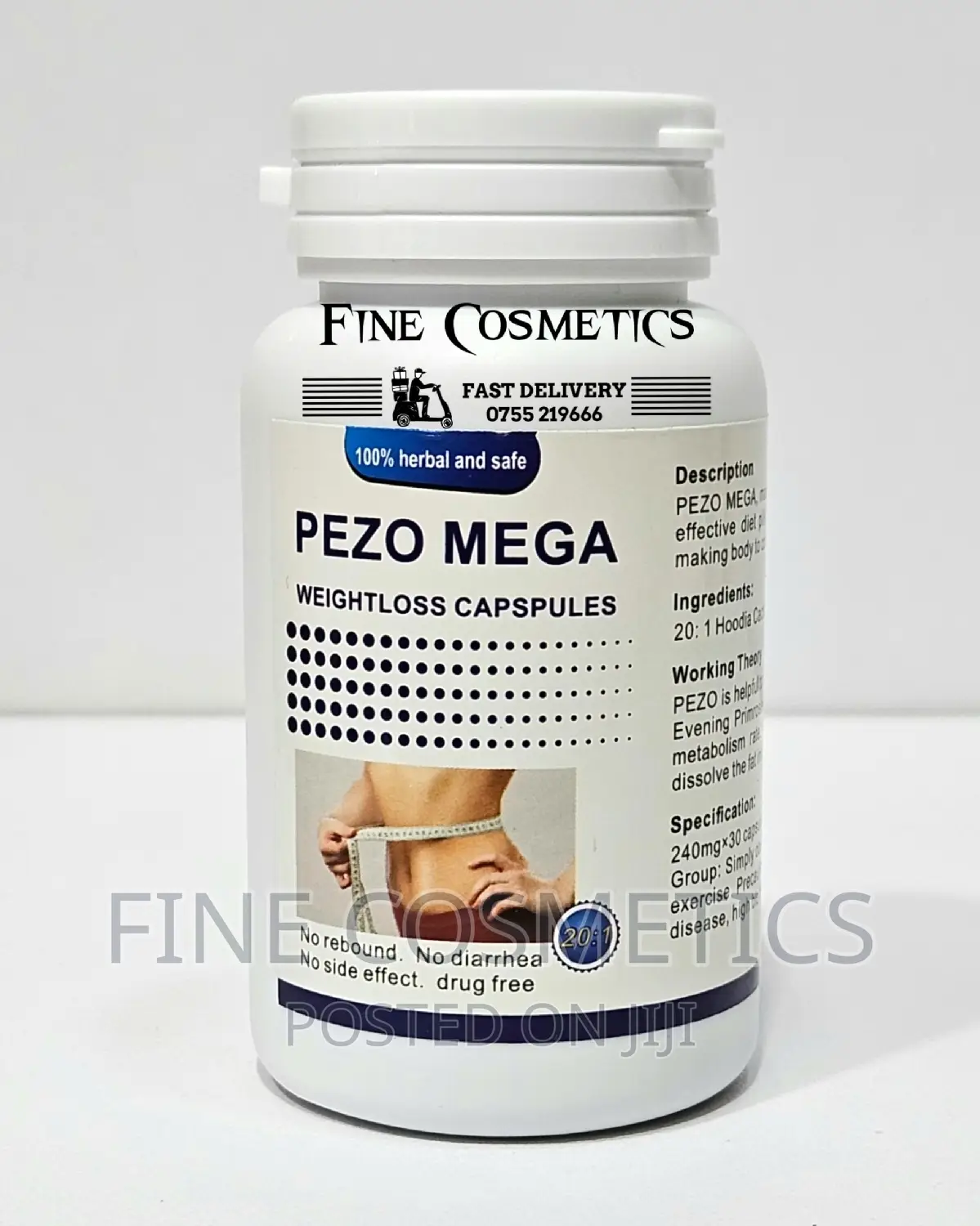 Pezo Mega Vip Weight Los Premium Slimming Fat Burner Caps Uk in Central ...