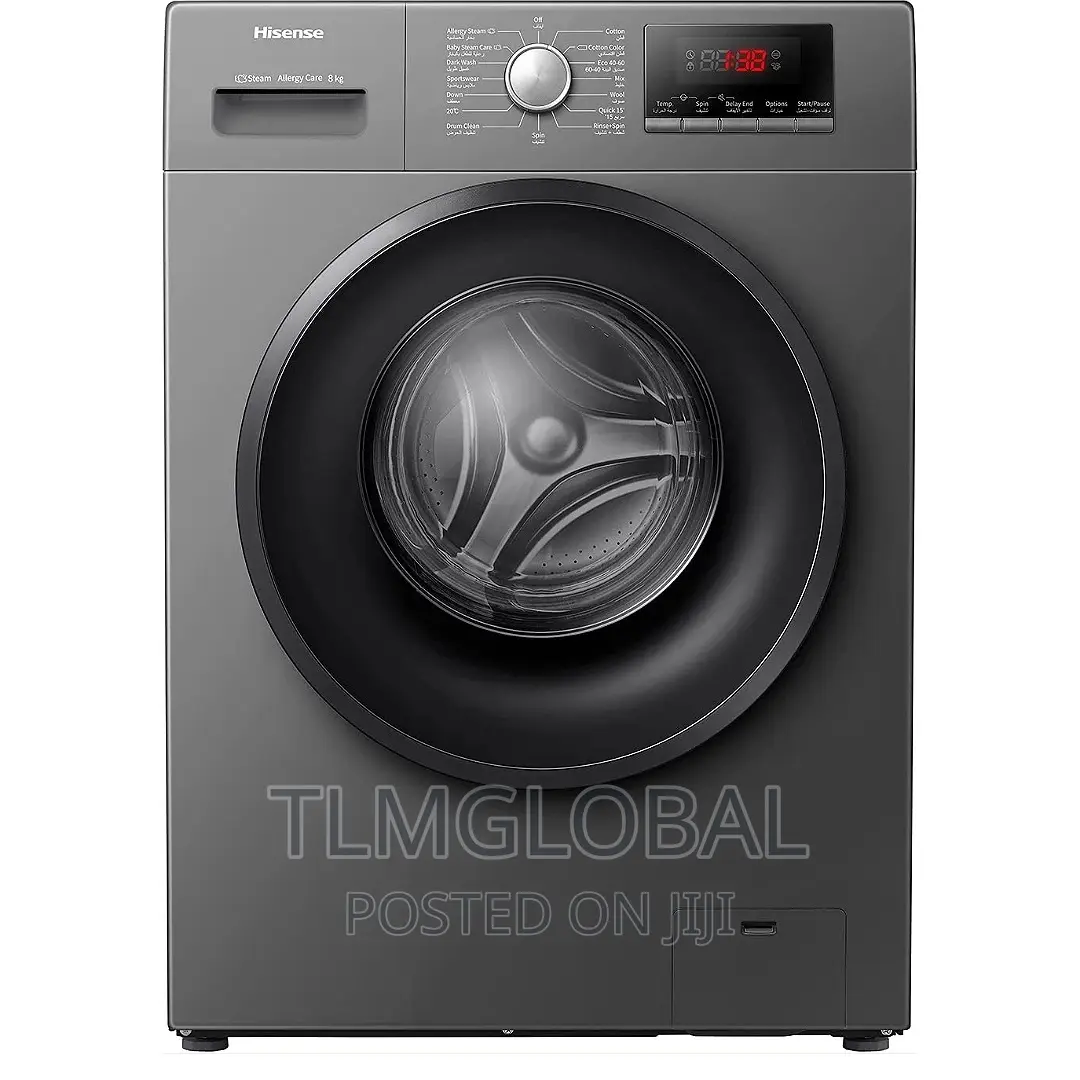 Hisense 8kg Automatic Front Loader Washing Machine in Central Division ...