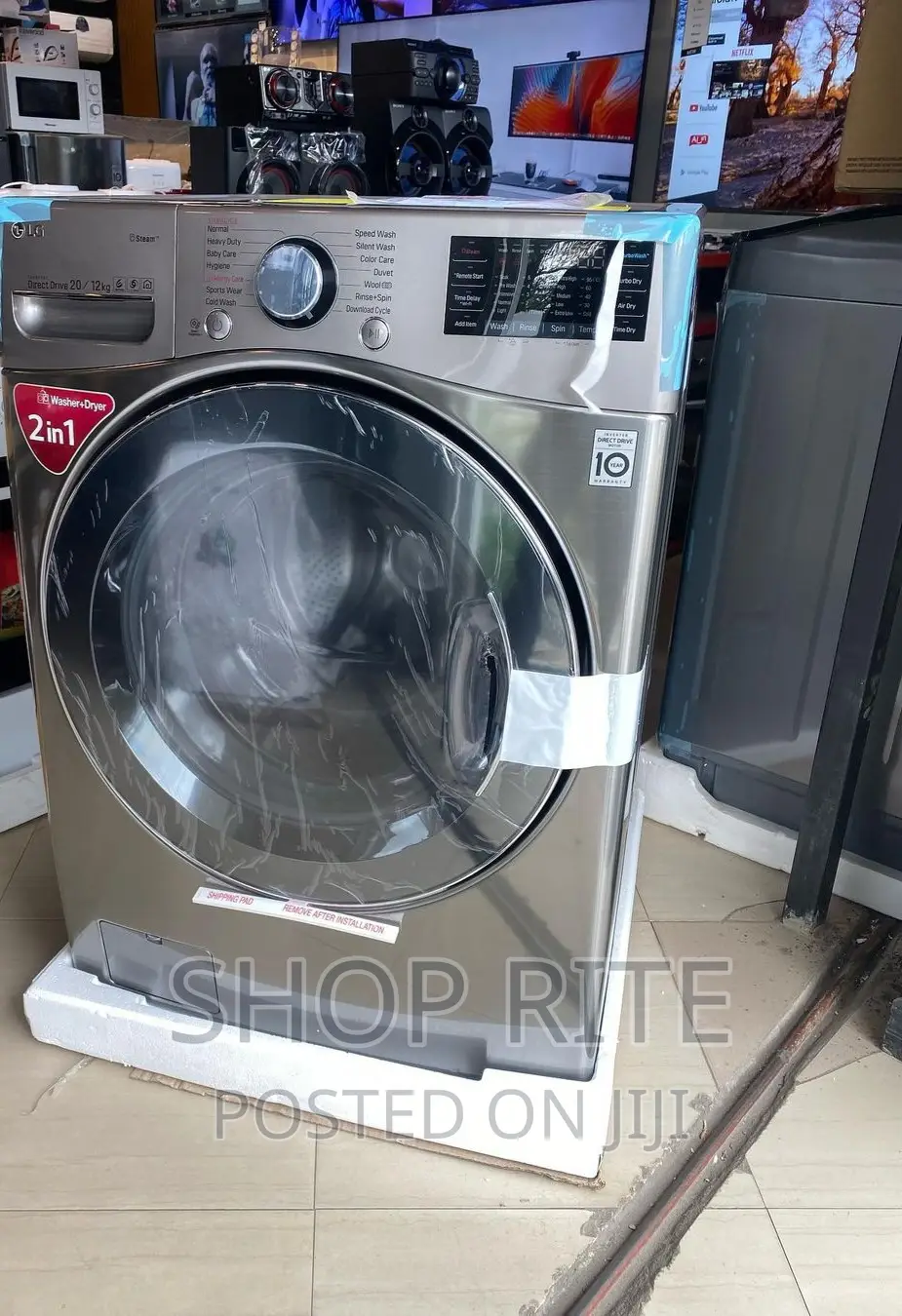 LG Washing Machine 20 KGS 2in1 Front Loader in Central Division - Home ...