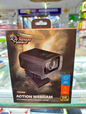 Porodo Gaming Action Webcam PDX535 With Mic and Tripod in Central ...