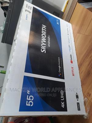 55 Skyworth Smart Android UHD Framless Inbuilt Decoder. in Central ...