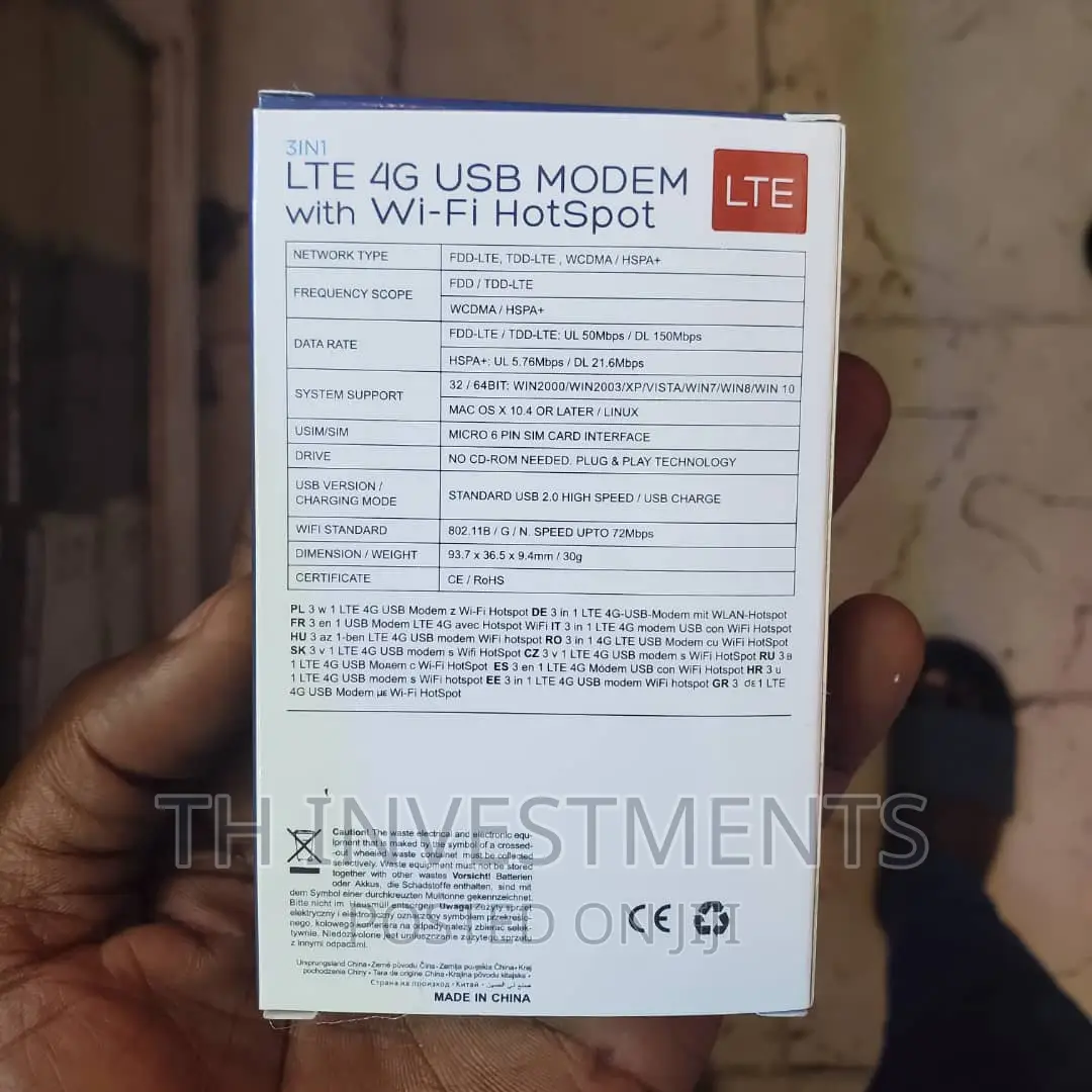 4G Universal Modem. in Central Division - Networking Products, Tasneem ...