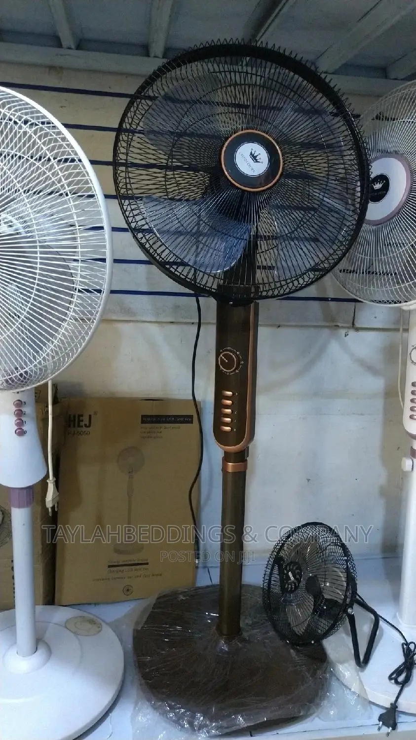 CYTECH CROWN Pedestal Fan Control-4 Blades -4 Speed Settings in Central ...