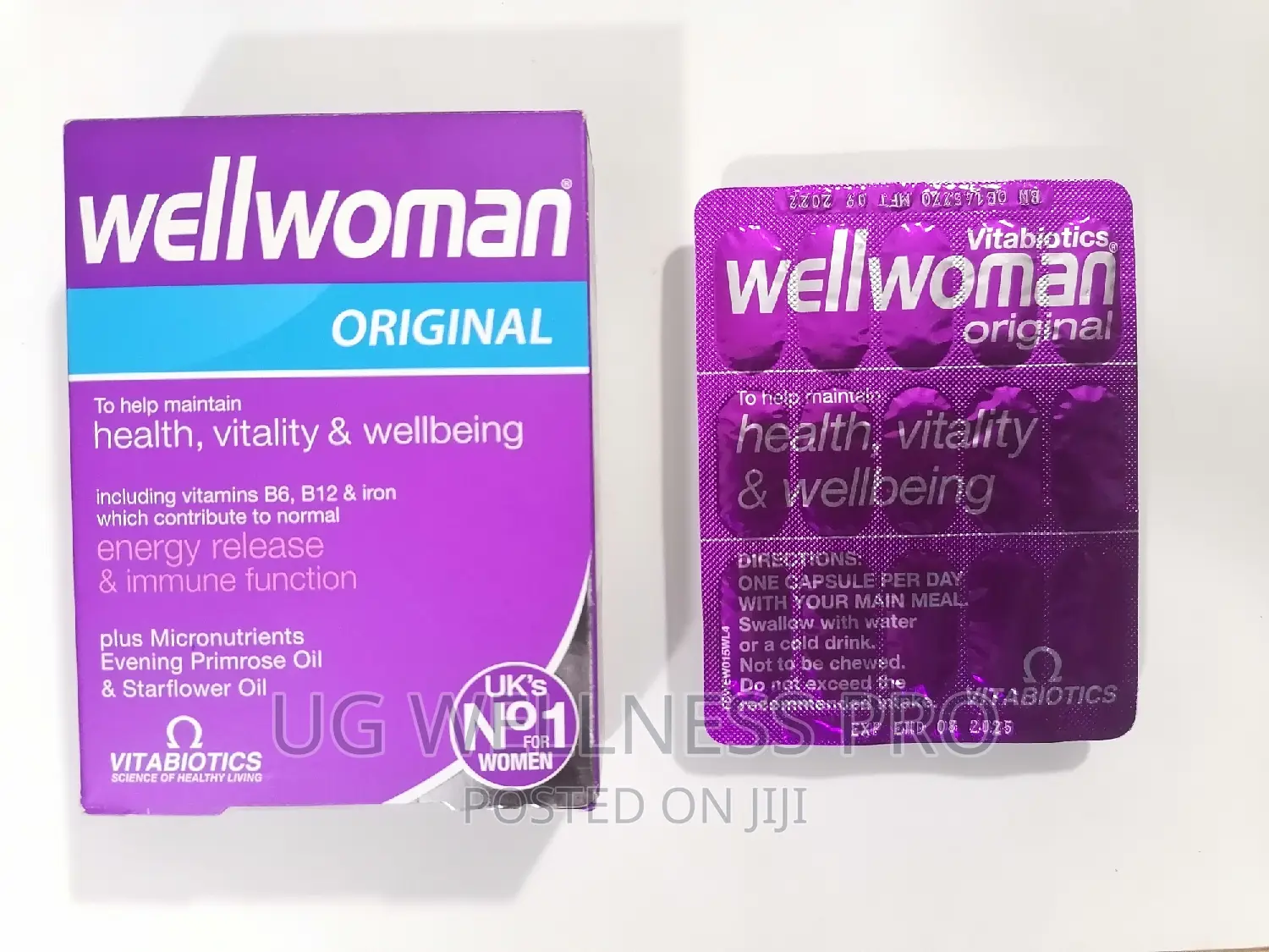 Wellwoman Original 30 Capsules Multivitamin for Women in Central ...
