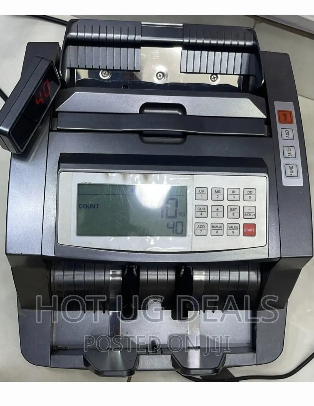 Money Bill Counter With UV Counterfeit Bill Detection in Central ...