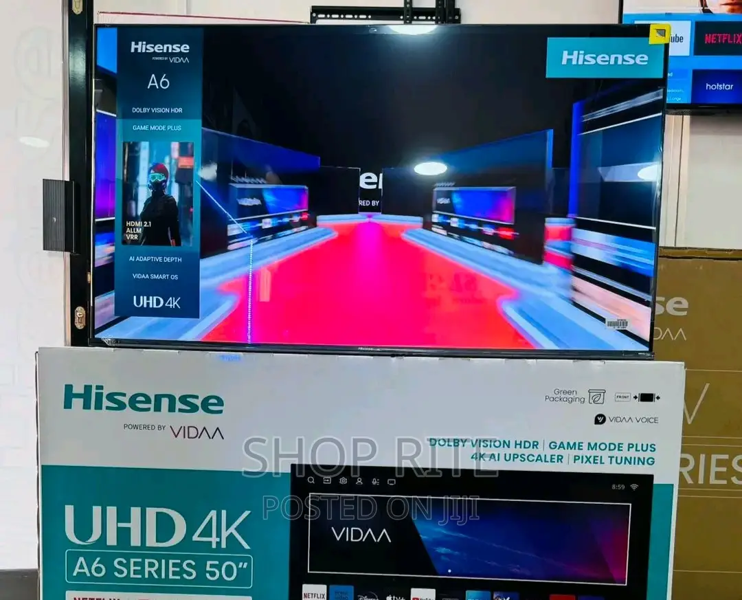 Hisense 50inch Smart Vida Uhd Smart TVS Original in Central Division - TV & DVD Equipment, Shop ...