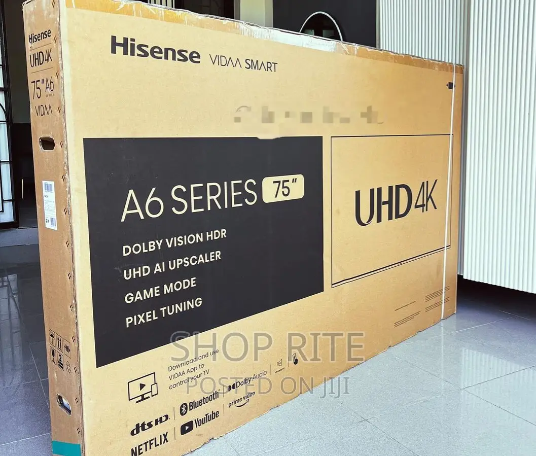 Hisense 75inches Smart Uhd TVS Authentic A6 Series in Central Division - TV & DVD Equipment ...