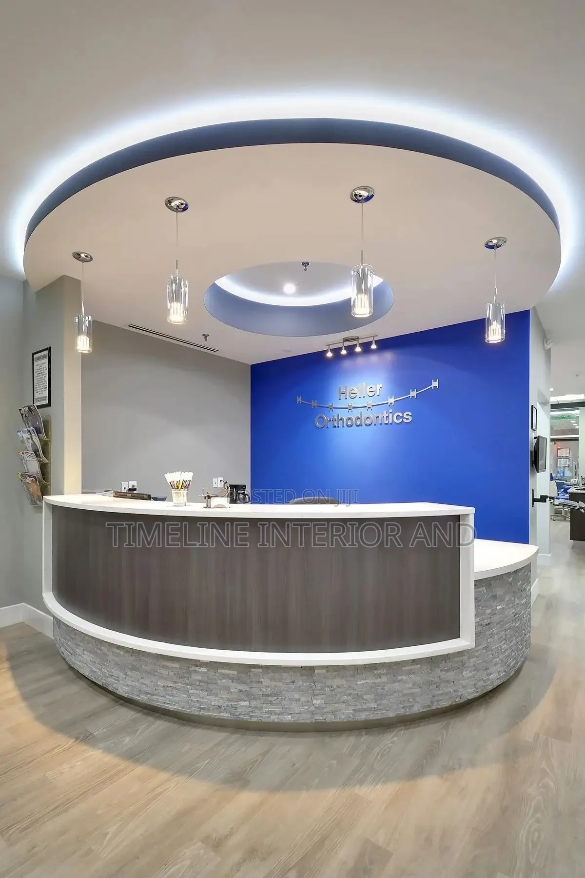 Reception Executives Gypsum Ceiling. in Central Division - Building ...