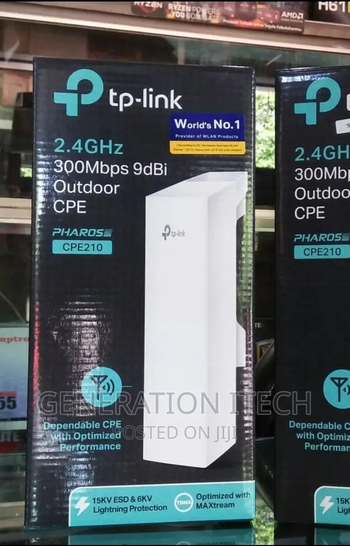 Tp-link 2.4ghz 300mbps 12dbi Outdoor CPE (CPE220 in Central Division ...