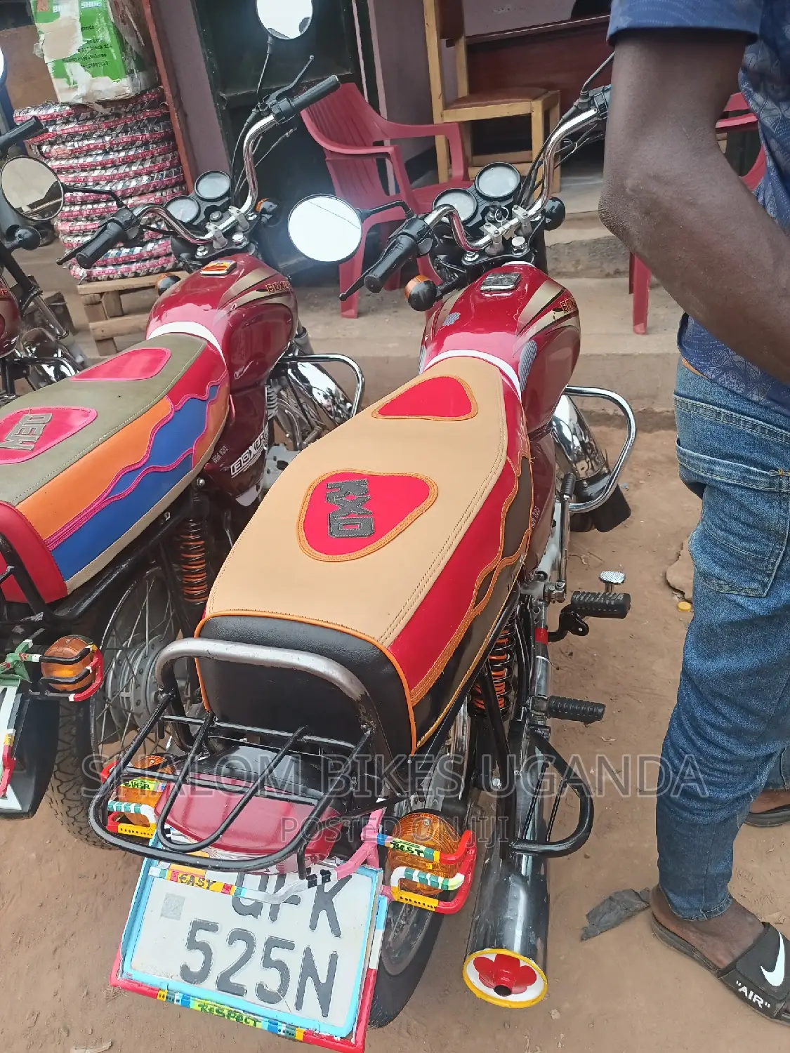 Bajaj Boxer 100 2023 Red in Central Division - Motorcycles & Scooters ...