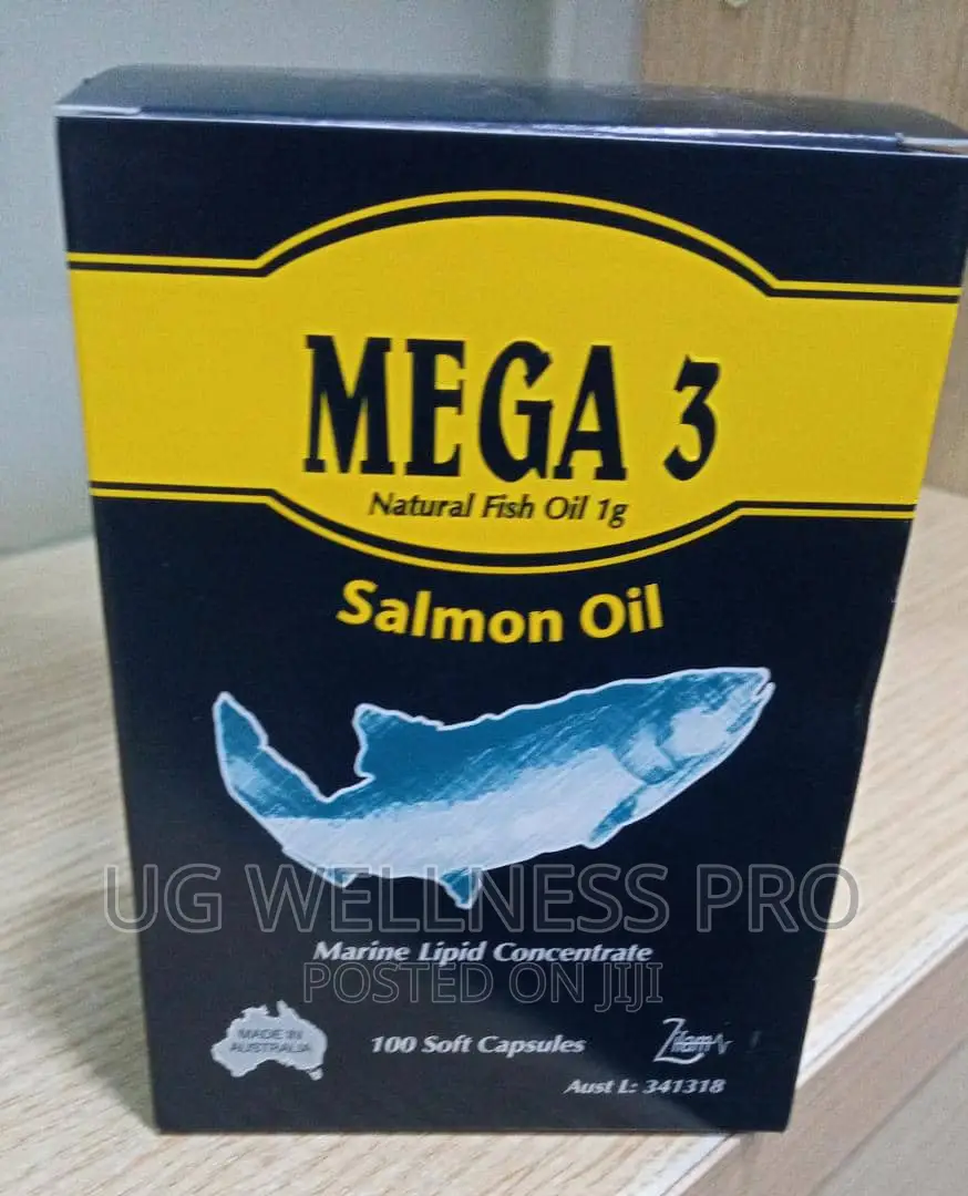 Zifam MEGA 3 Salmon Oil Marine Lipid Concentrates 100 Caps in Central ...