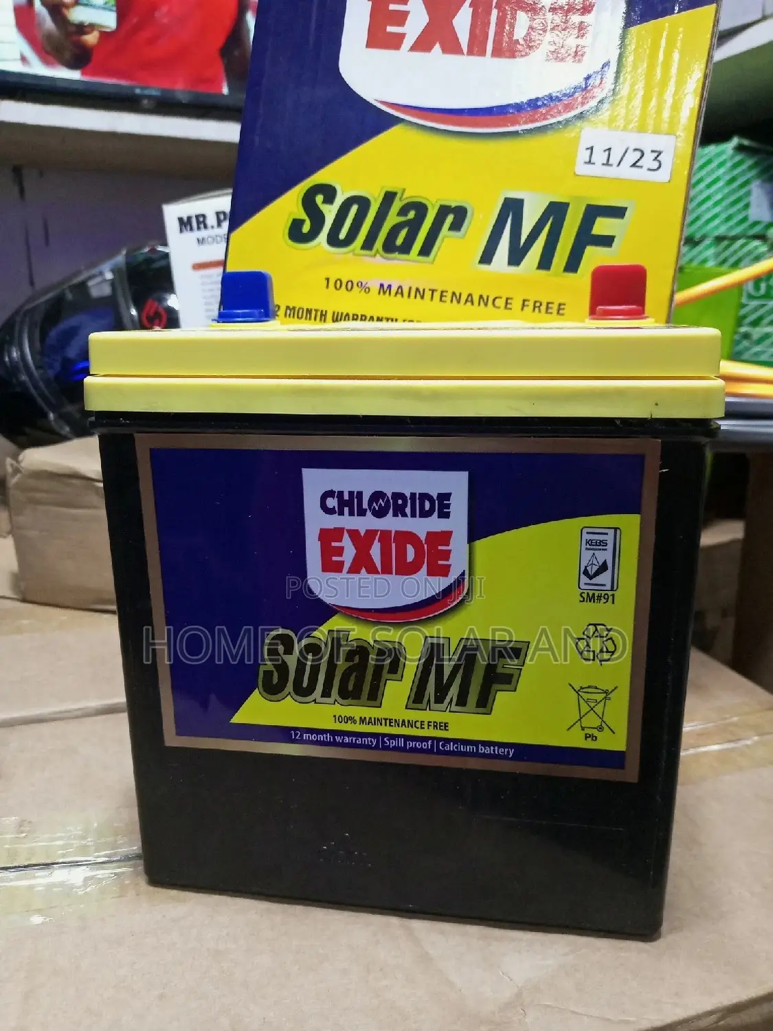 Chloride Exide 26 AH Battery for sale - Home Of Solar and Electronics ...