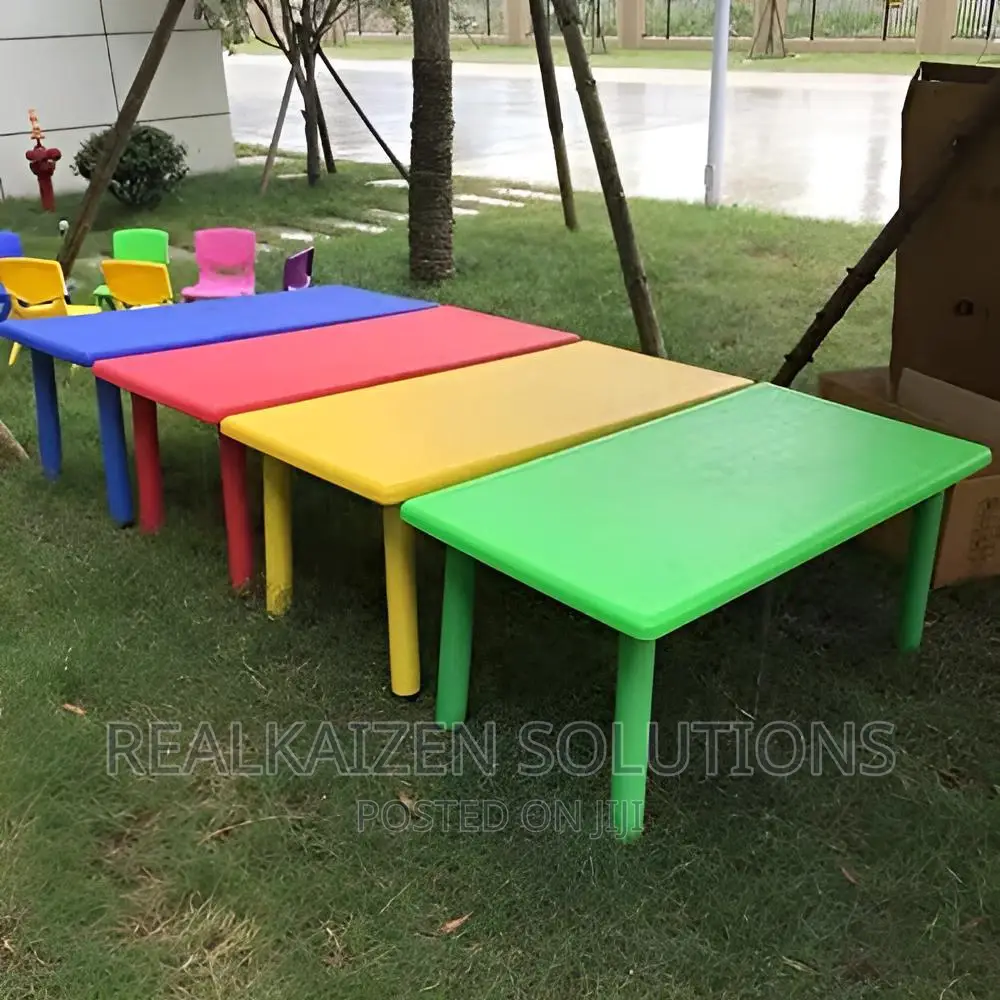 Rectangular Plastic Height Adjustable Activity Plastic Table in Central ...