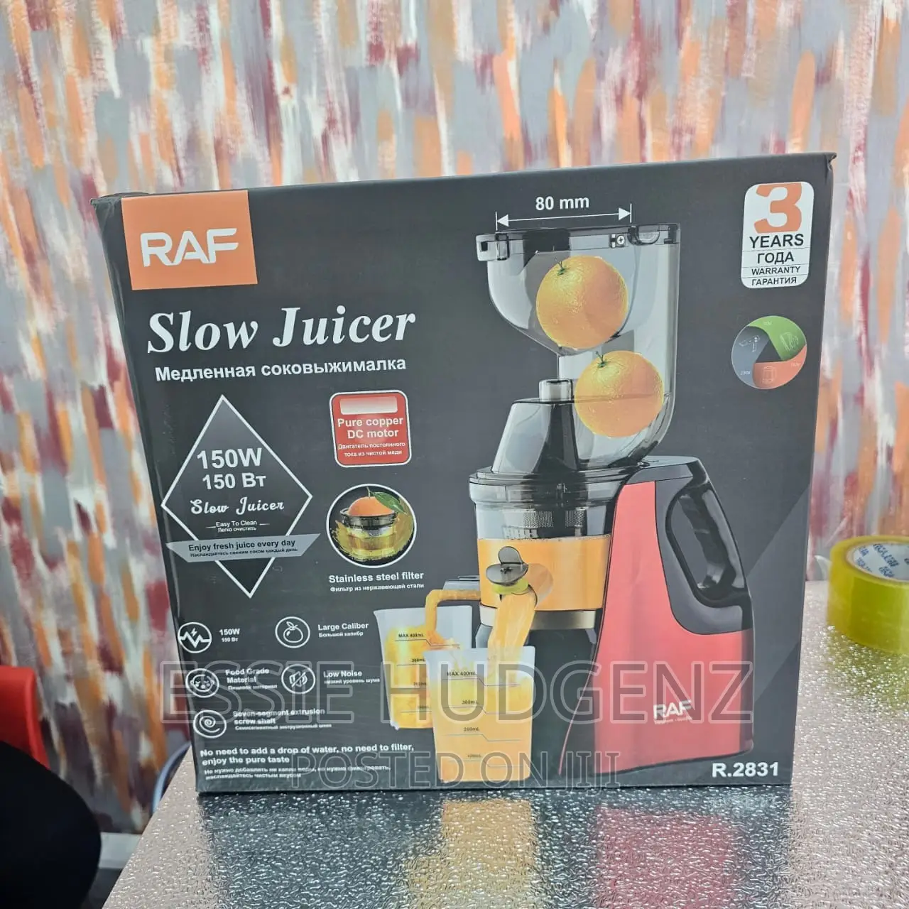 RAF Slow Juicer in Central Division - Kitchen Appliances, Essie Hudgenz | Jiji.ug