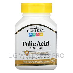 Folic Acid, 400 McG, 250 Easy to Swallow Tablets in Central Division ...