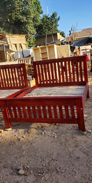 Barcode Bed / 4by6 Bed / Wooden Bed / Good Bed / Best Bed in Makindye ...