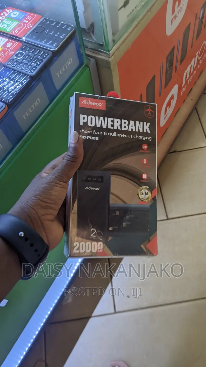 Aldeepo Powerbank 20000mah Metallic in Central Division - Accessories ...