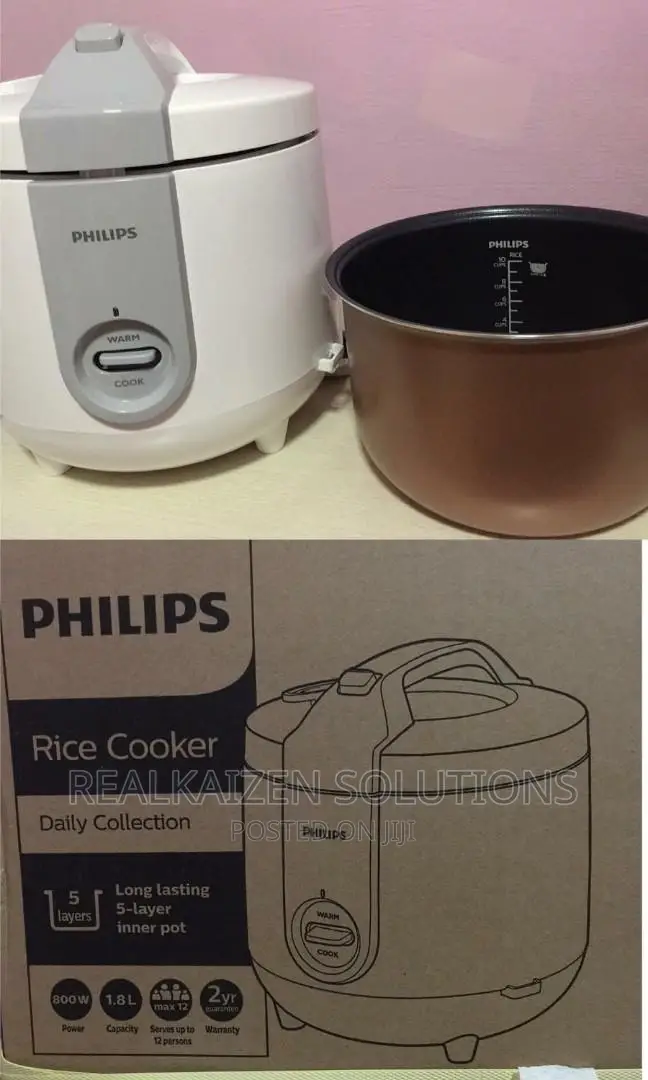 PHILIPS 1.8L 5 Layered Inner Pot Rice Cooker 800W in Central Division ...