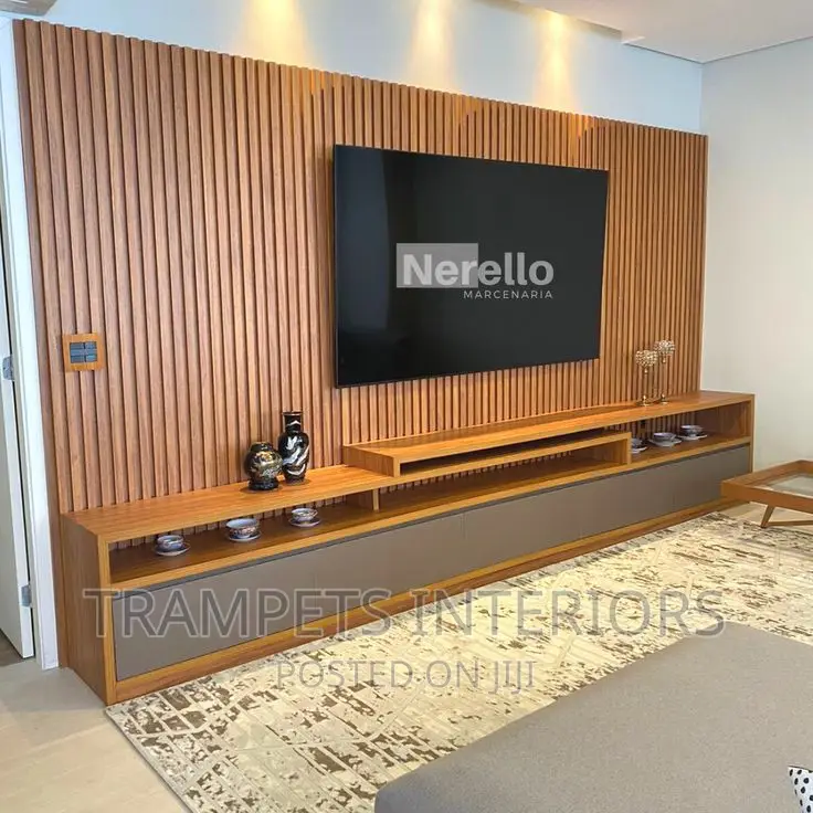 Wall Unit Fluttered Wall Panel Design In Central Division Furniture