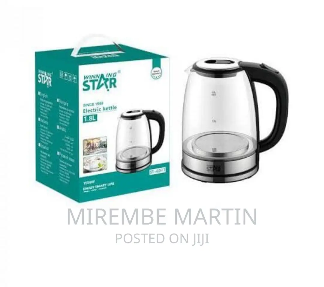 Winning Star Electric Glass Kettle in Central Division - Kitchen ...