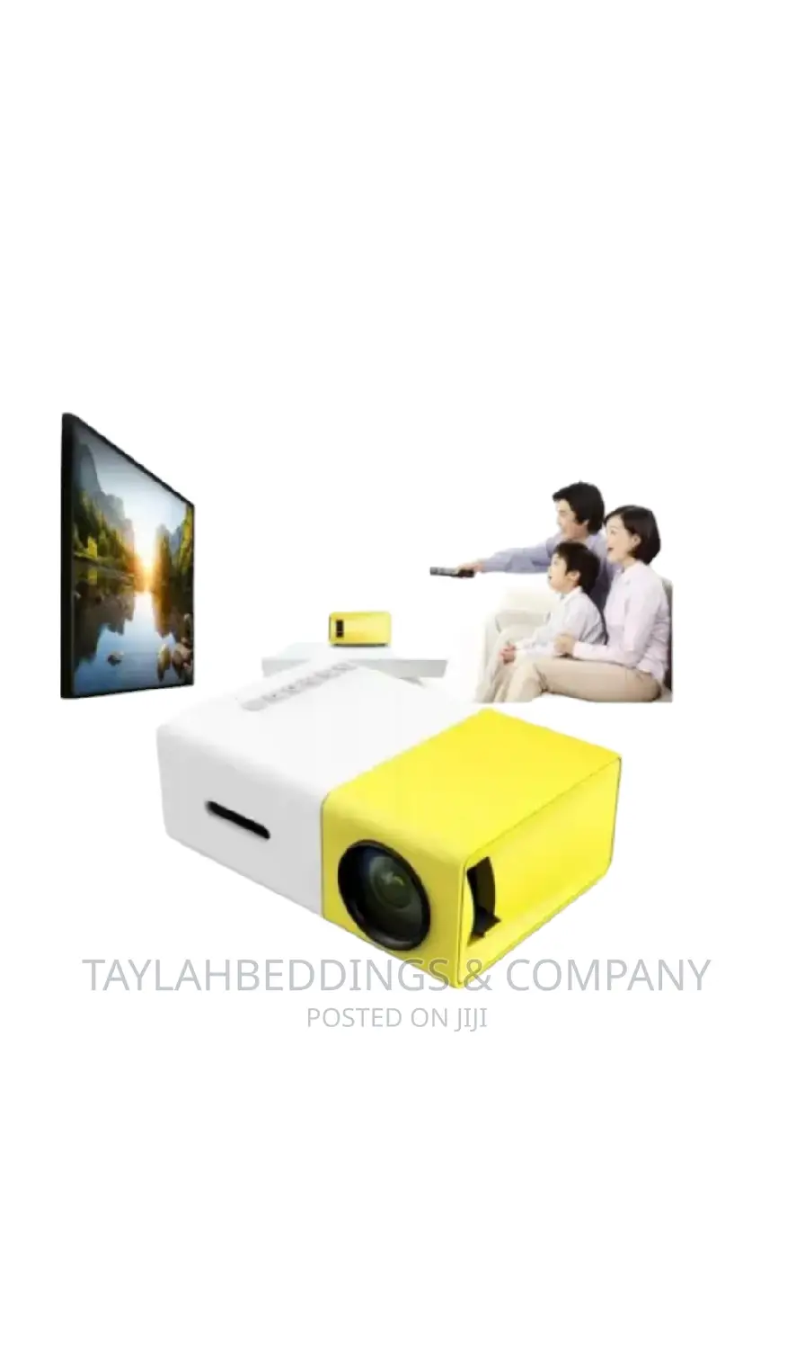 HD HDMI AV USB TF Multimedia Player Portable Projector in Central Division - TV & DVD Equipment ...