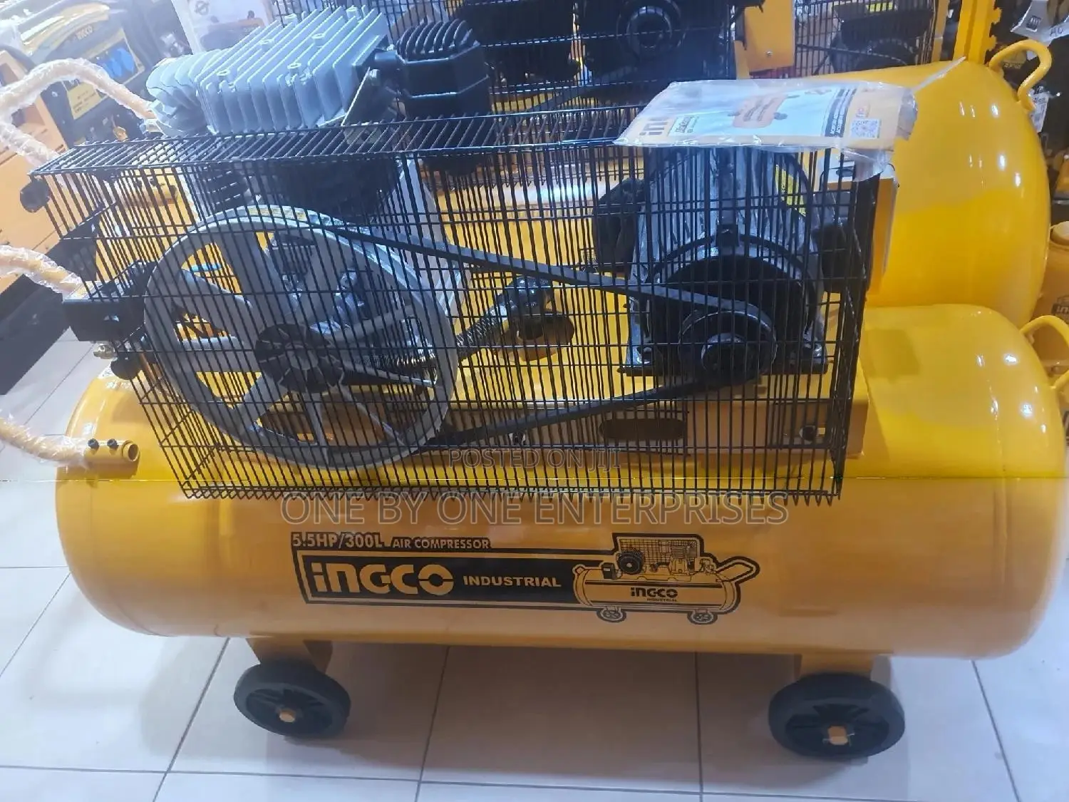 Ingco Air Compressor 5.5hp (300L) in Central Division - Electrical ...