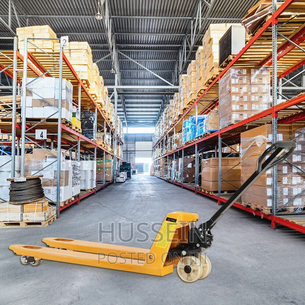 500kg Pallet Truck Hand Pump Trolley Warehouse Heavy Duty Pa for sale ...