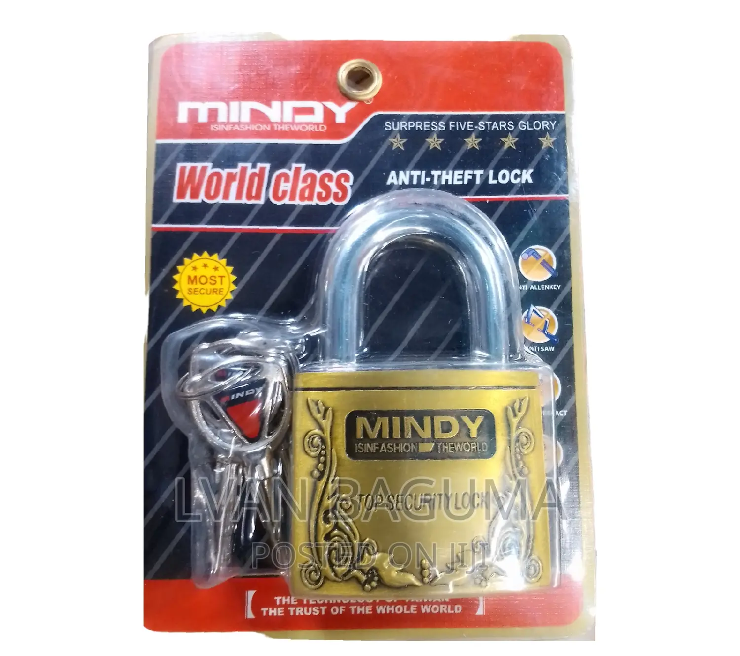 Mindy Top Security Padlock in Central Division - Home Accessories, Lvan ...