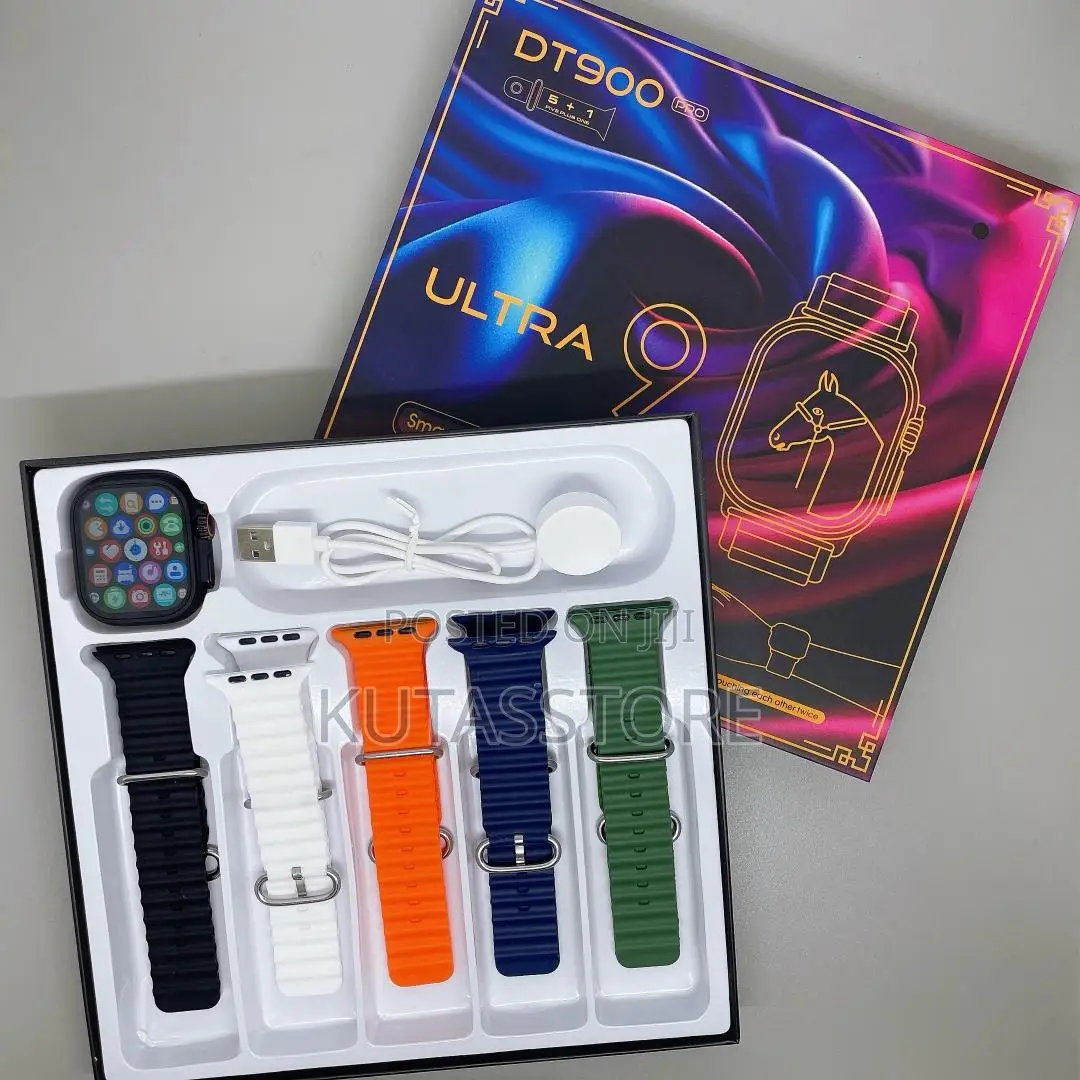 Dt900 Ultra Smart Watch With 5 Straps in Central Division - Smart ...