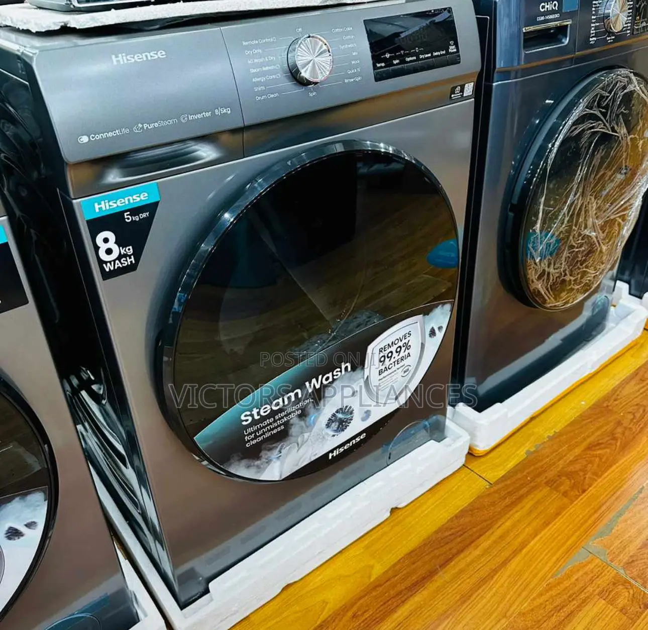 Hisense 2in1 8kg Wash Dry Frontloader 8/6kg Washing Machine in Central ...