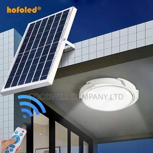 Blue Carbon Solar Ceiling Light With Inbuilt Lithium Battery in Central ...