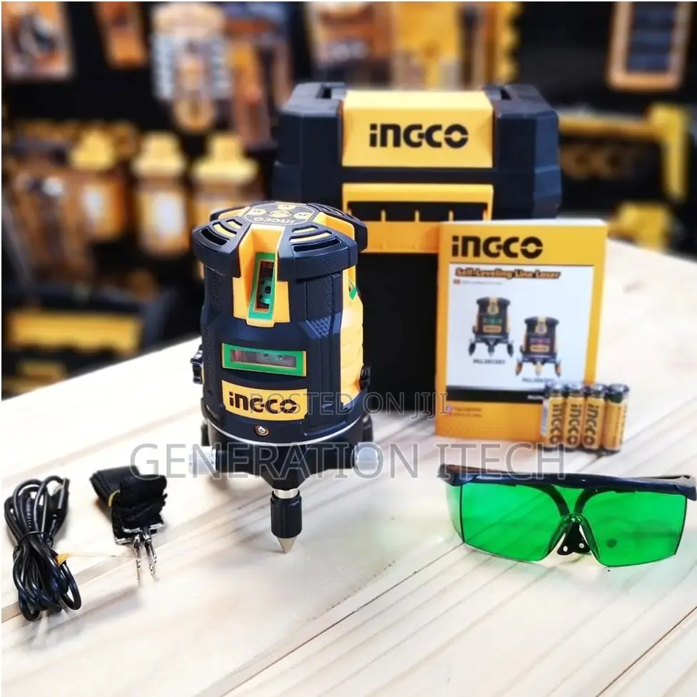 Ingco Self-Leveling Line Laser(Green Laser Beam) HLL305205 in Central ...