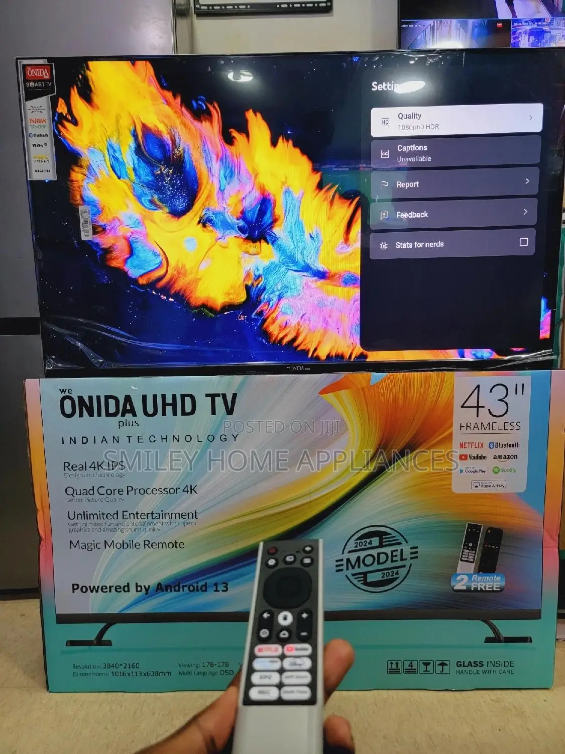 Onida 43inches Android Tv in Central Division - TV & DVD Equipment ...