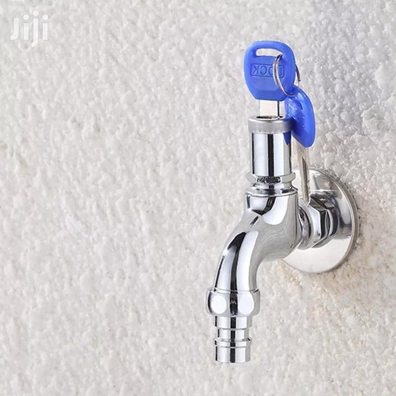 Modern Water Tap Faucet Household-outdoor With Lock Key Anti-theft in ...