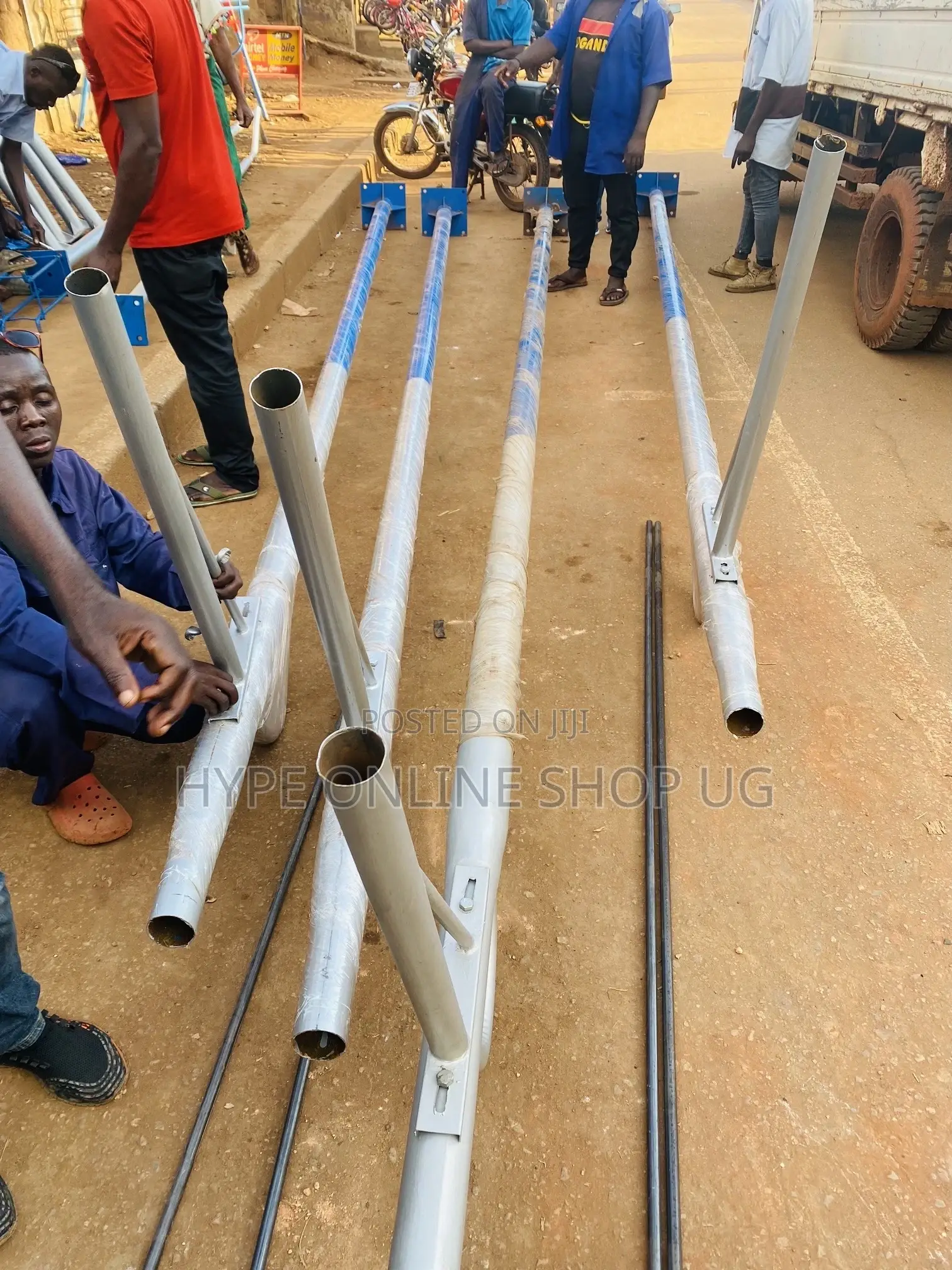 Concrete 6,7 Meters Solar Light Poles Ug in Central Division - Building ...