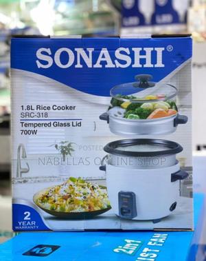 Sonashi 1.8L Rice Cooker Food Steamer With Warranty White in Central ...