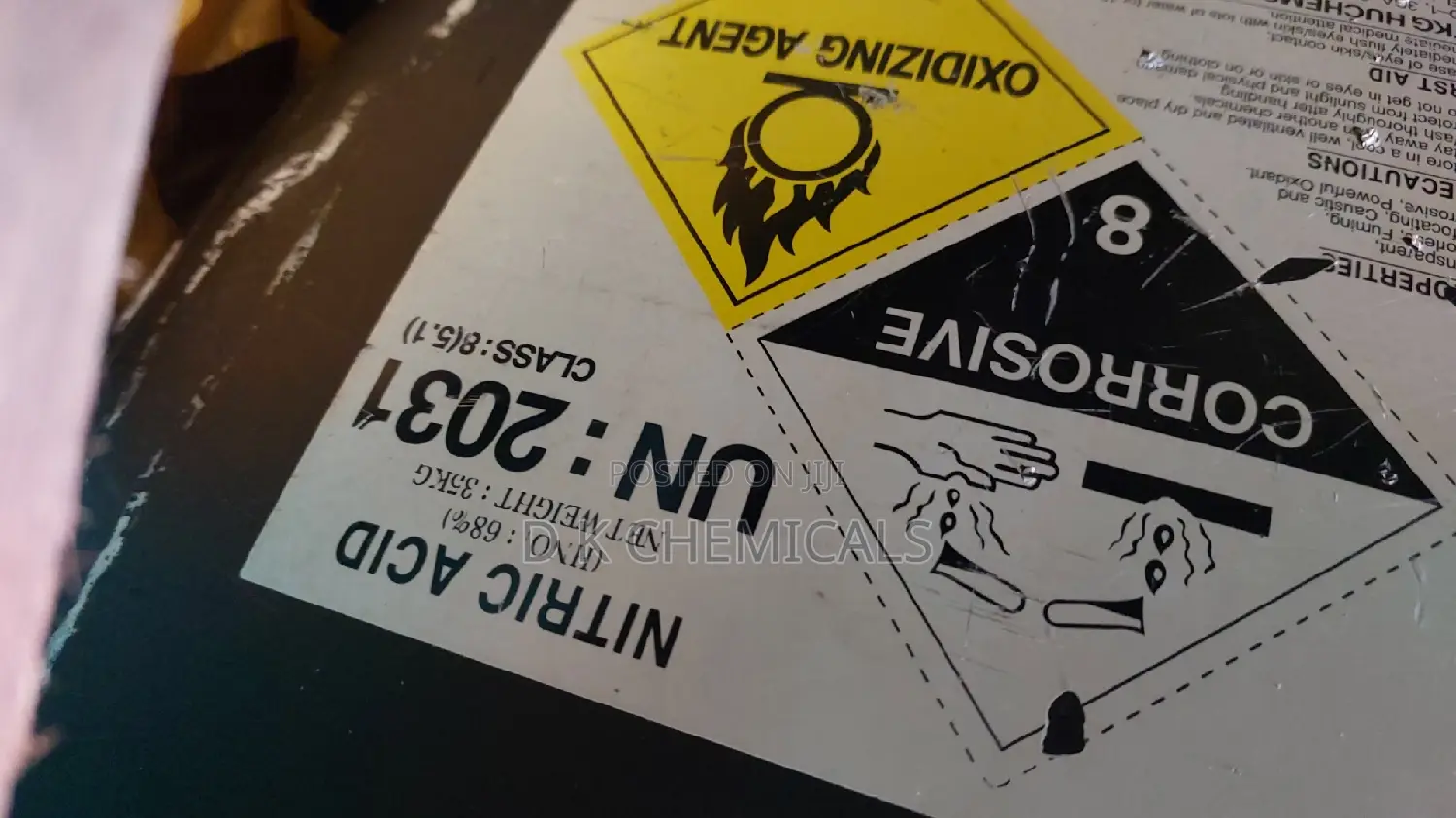 Nitric Acid For Gold Testing In Rubaga Manufacturing Materials