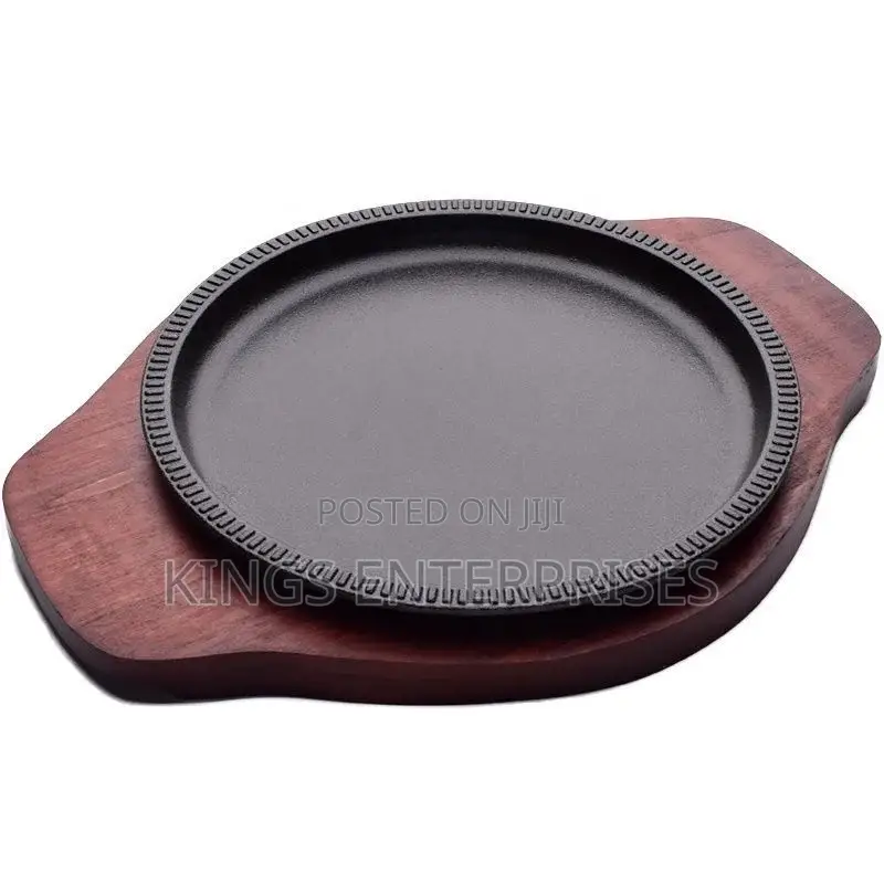 Cast Iron Round Serving Sizzling Plates in Central Division ...
